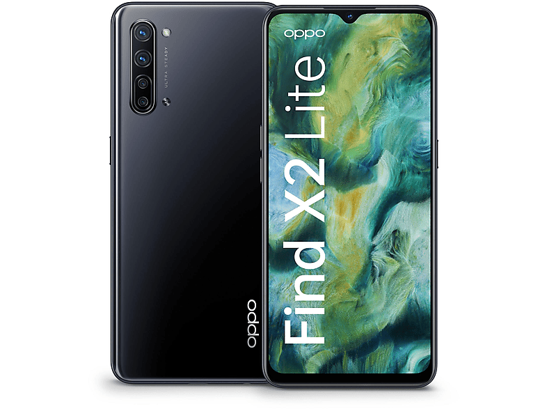 OPPO Find X2 Lite (mono sim), Negro, Móvil Android, 128 GB, 8 GB RAM, 6 ...