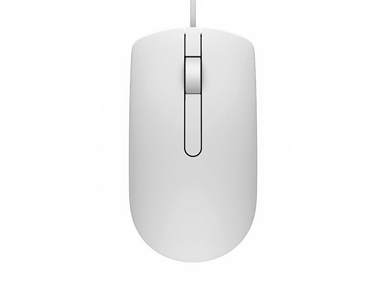DELL 570-AAIP OPTICAL MOUSE MS116 WHITE Gaming Maus, weiß | MediaMarkt