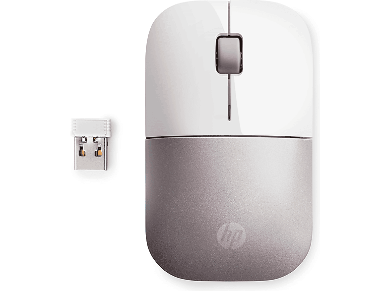 HP 4VY82AA#ABB Computer Mäuse & Trackballs, weiß | MediaMarkt