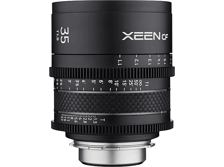 SAMYANG 22856 35 mm f/1.5 (Festbrennweite für Canon EF-Mount, Schwarz ...