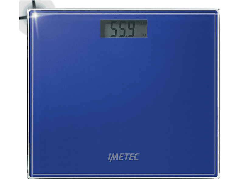 Báscula de baño | IMETEC 5813, 150 kg, Azul | MediaMarkt