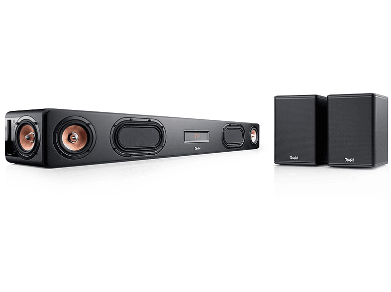 TEUFEL CINEBAR ULTIMA Surround "4.0-Set" Soundbar, Bluetooth, Schwarz ...