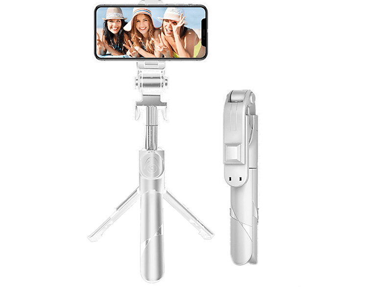 Diida Xt02p 100cm Einziehbar Selfie Stick Stativ Smartphone Stativ