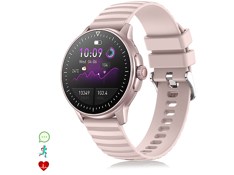 SMARTWATCH DAM ELECTRONICS DMAT0058C55, Rosa | MediaWorld.it