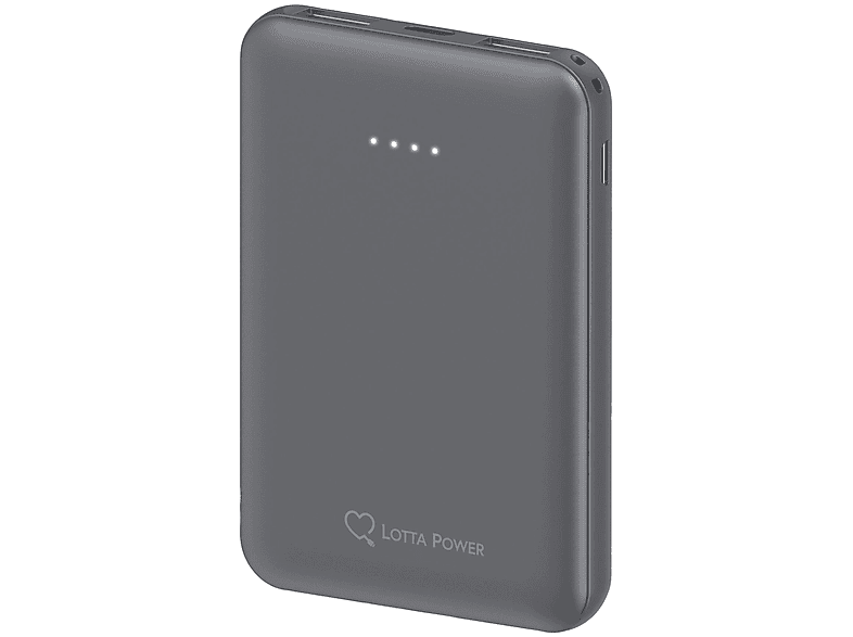 LOTTA POWER 217403 PB SPACE GREY 5000MAH Powerbank 5000 mAh Space Grey | SATURN