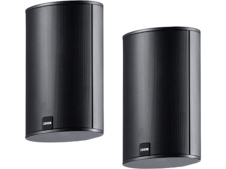 CANTON CD 220.3 SCHWARZ ELOXIERT 1PAAR Regallautsprecher, Schwarz | SATURN