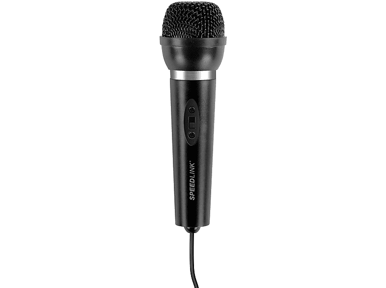 SPEEDLINK SL 8703 BK CAPO DESK & HAND MIC, BLACK Mikrofon, Schwarz | SATURN