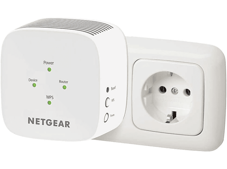 NETGEAR EX3110-100PES AC750 DUAL-BAND WLAN RANGE EXTENDER WLAN Repeater ...