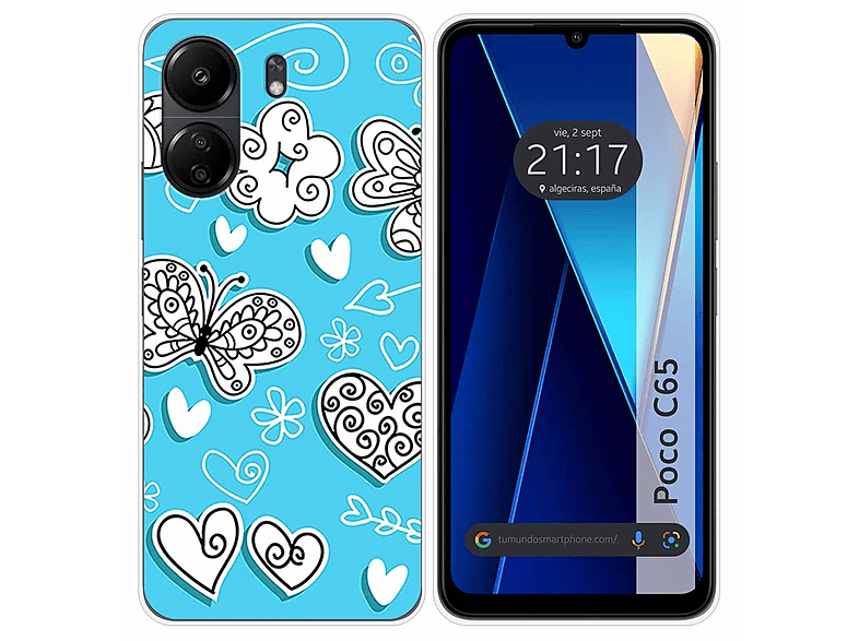 Funda móvil | TUMUNDOSMARTPHONE Xiaomi Poco C65, Compatible con Xiaomi ...