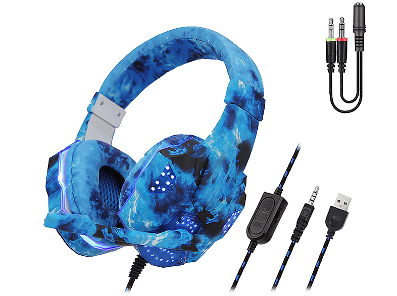 Auriculares gaming | DAM ELECTRONICS SY830MV con luces led. gaming ...