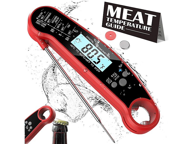 ELKUAIE Vielseitiges All-in-One Gerät Küchenthermometer | MediaMarkt