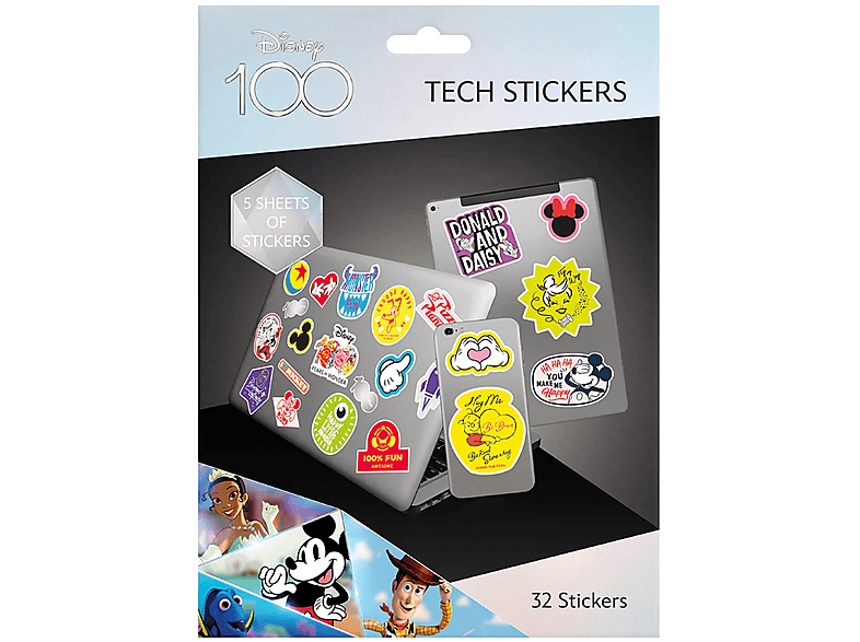 Disney - 100 Jahre - Happy Faces Technik Sticker | SATURN