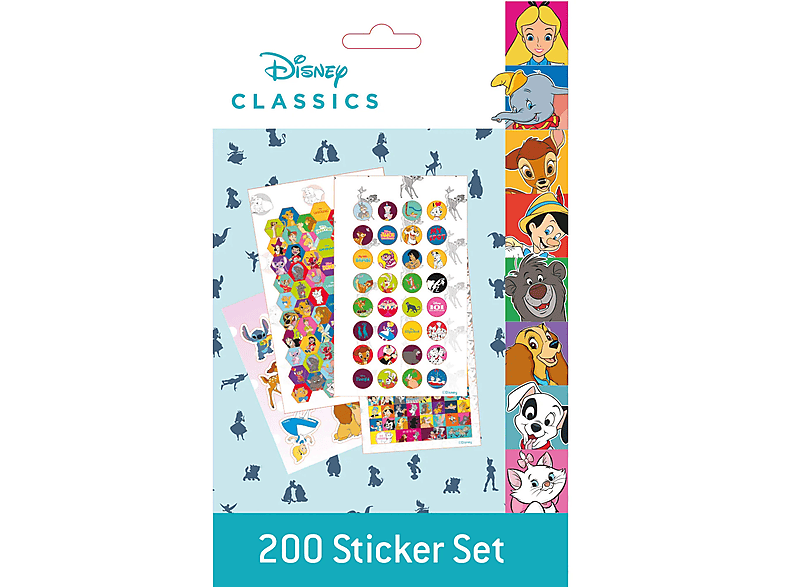 200 Sticker Set | Sticker-Sets - Disney - Classic | MediaMarkt