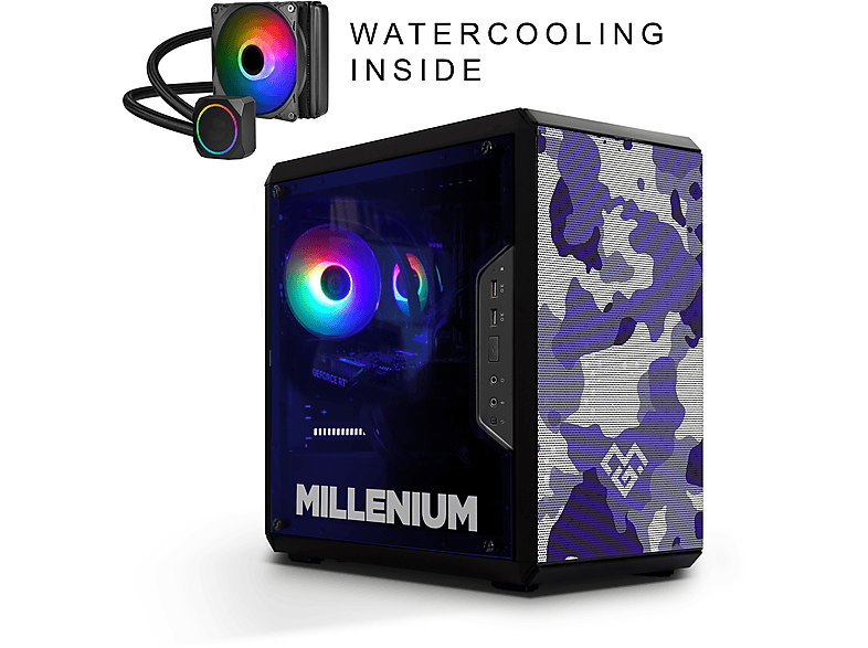 MILLENIUM Gaming PC,5 Layout-Farben, Gaming-PC mit Intel® Core™ i5 i5 ...