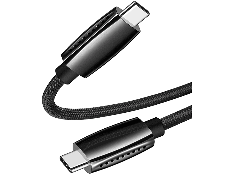 INF Typ-C-auf-Typ-C-Kabel-Ladekabel 5A 100W 480 Mbit/s USB-C Adapter ...