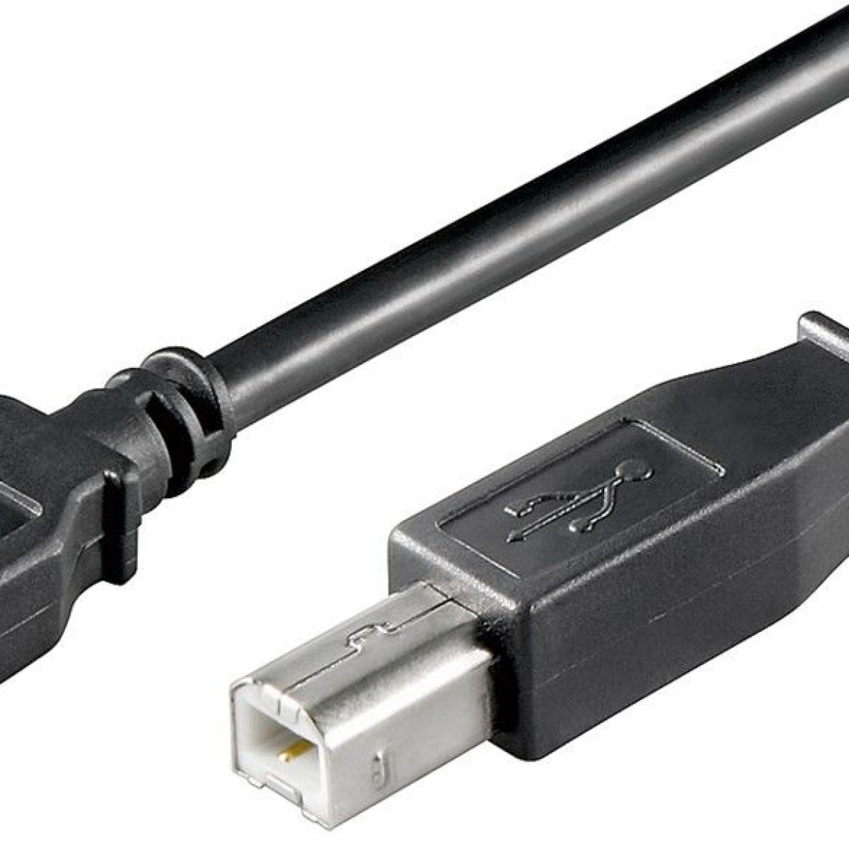 GOOBAY GOOBAY USB 2.0 Hi-Speed Kabel 68900, A/B, 1,8 m, schwarz, Kabel ...
