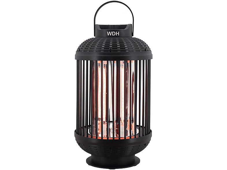 WDH Standheizstrahler WDH-12HL Heizlaterne (1,200 Watt, Raumgröße: 10 ...