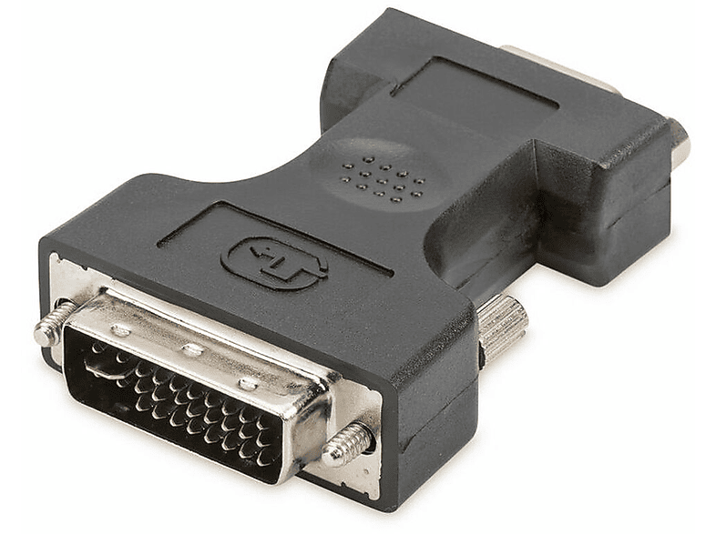 DIGITUS AK-320504-000-S DVI-zu-VGA-Adapter, Schwarz | MediaMarkt