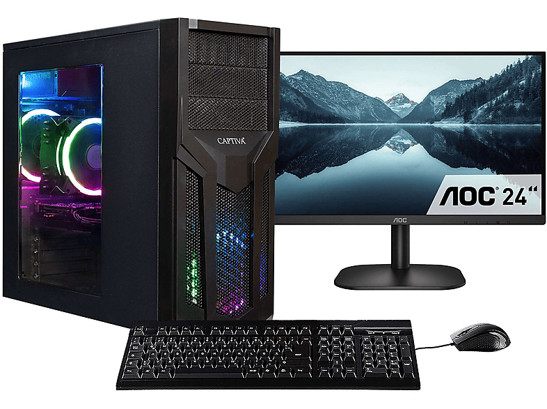 PC DESKTOP + MONITOR CAPTIVA Power Starter R79-990 TFT | MediaWorld.it