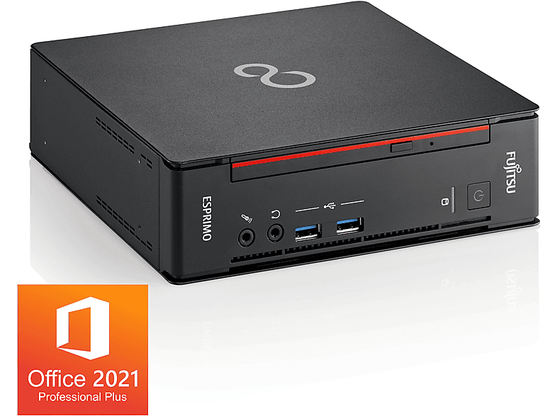 FUJITSU Esprimo Q556 Edo, Office 2021, Mini-PC mit Intel® Core™ i5 i5-6500T Prozessor, 16 GB RAM ...
