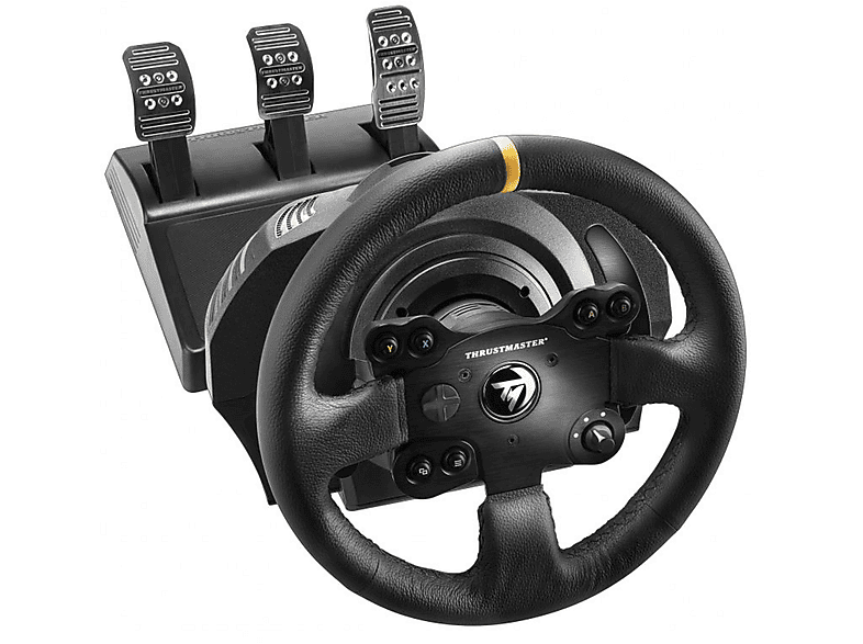 THRUSTMASTER TX Racing Wheel Leather Edition Xbox One base pour volant | MediaMarkt