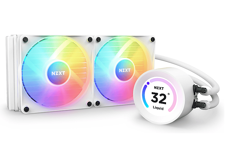 NZXT Kraken Elite 240 RGB CPU Kühler, Weiß | SATURN