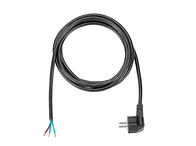 BACHMANN Zuleitung H05VV-F 3G1,5 2m, Stromkabel, 2 Meter | MediaMarkt