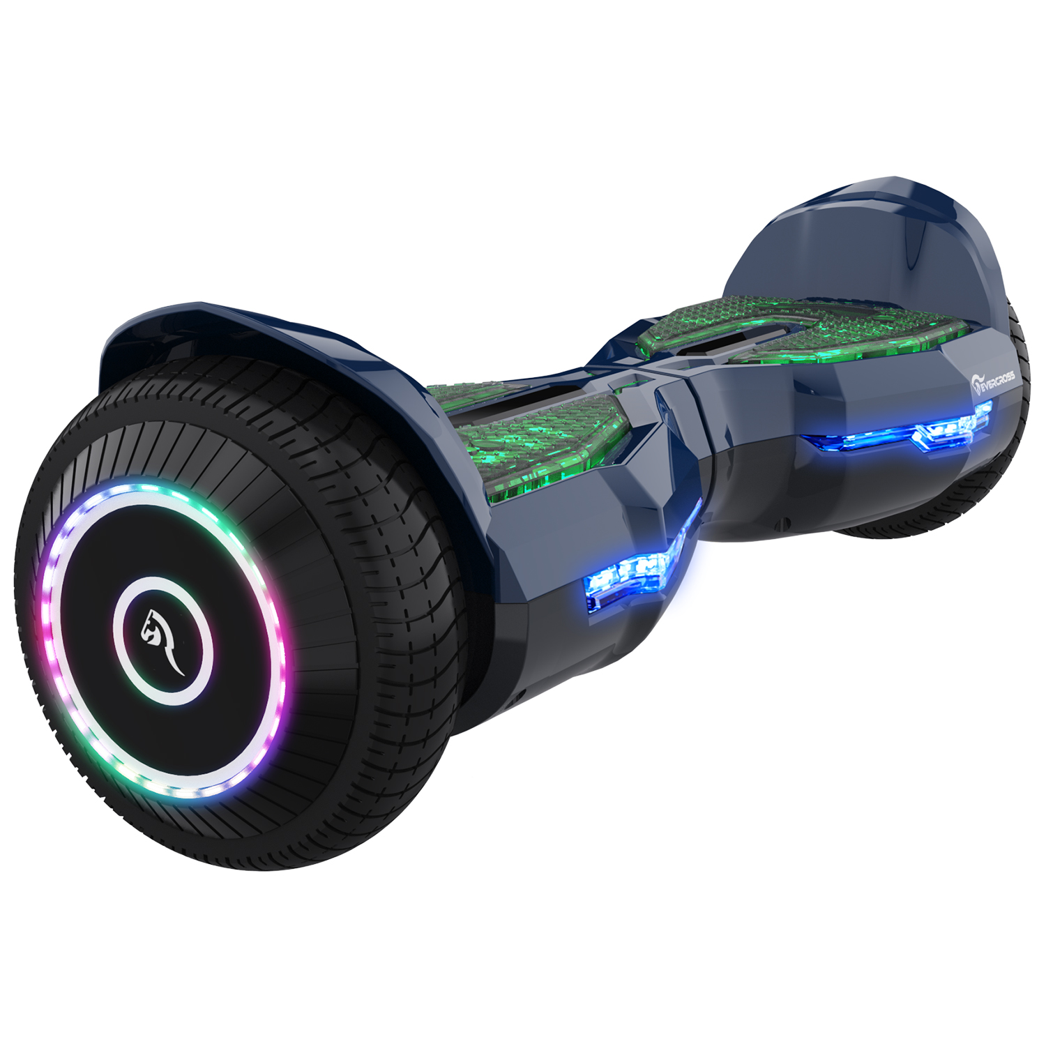 EVERCROSS EV2 Hoverboard mit Sitz Balance Board (6,5 Zoll, Dunkelblau ...