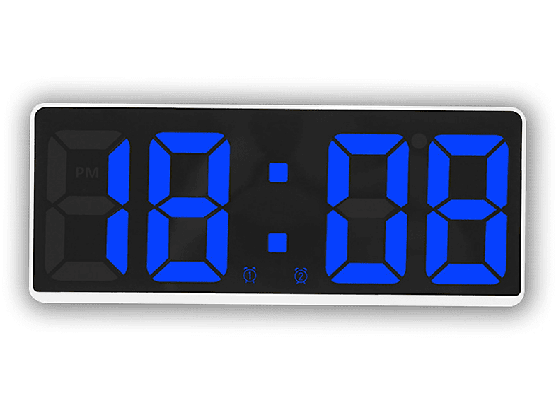 ELKUAIE Einfache LED-Digitaluhr Wecker | SATURN