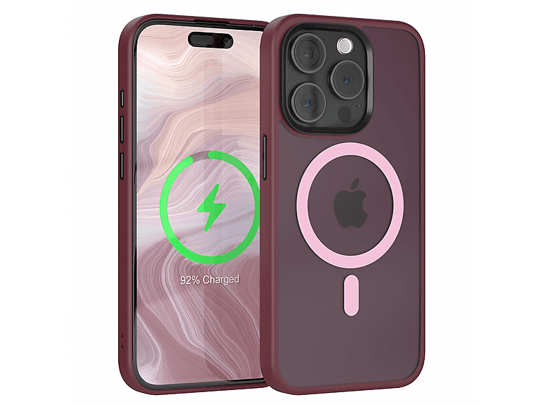 EAZY CASE Outdoor Case Matt mit MagSafe, Backcover, Apple, iPhone 15 ...