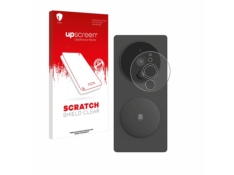 UPSCREEN Kratzschutz klare Schutzfolie (für Aqara SVD-KIT1 (Smarte ...