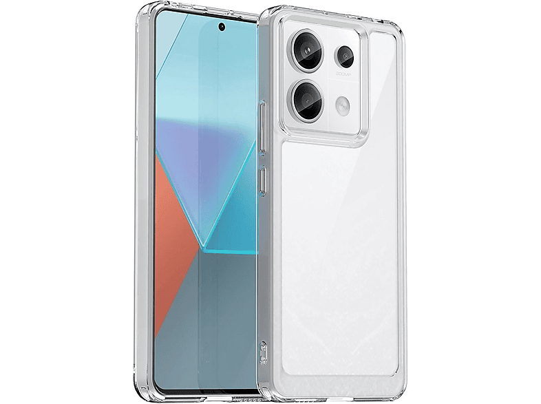 WIGENTO Design TPU / Acryl Hülle, Backcover, Xiaomi, Redmi Note 13 Pro ...