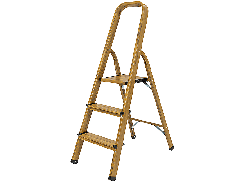 CRAFTFULL CF-133A | 3 Stufen Holz Leiter, Holz | MediaMarkt