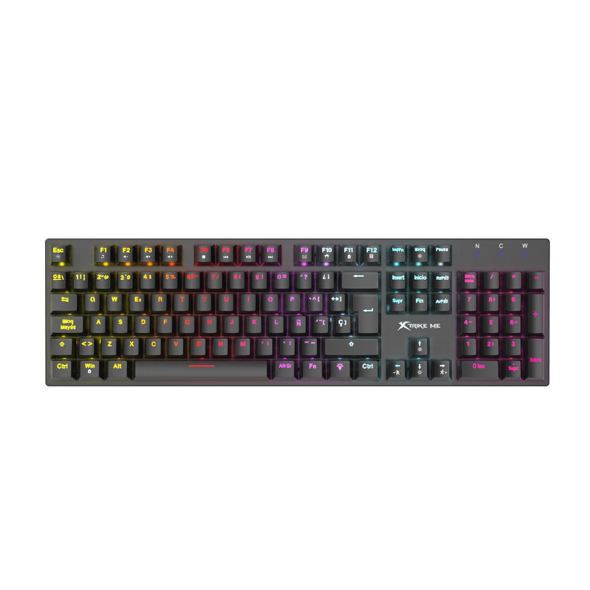 Teclado gaming | XTRIKE ME DREAM MY LIFE GK-988, Por cable, Teclas ...