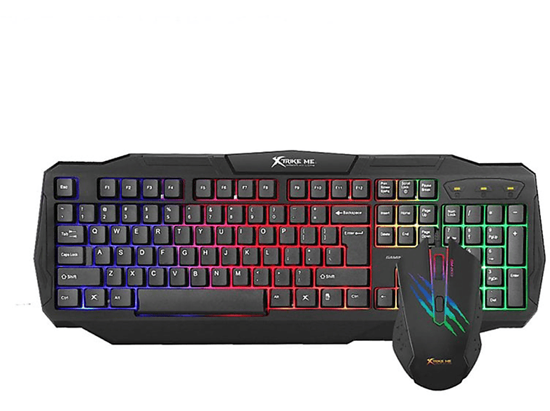 Pack Teclado + Ratón | XTRIKE ME DREAM MY LIFE MK-805KIT, Por cable ...