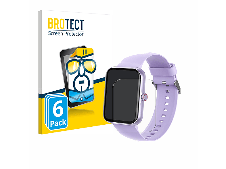 BROTECT 6x klare Schutzfolie(für Pthtechus ‎PTH-S80 1.83") | MediaMarkt