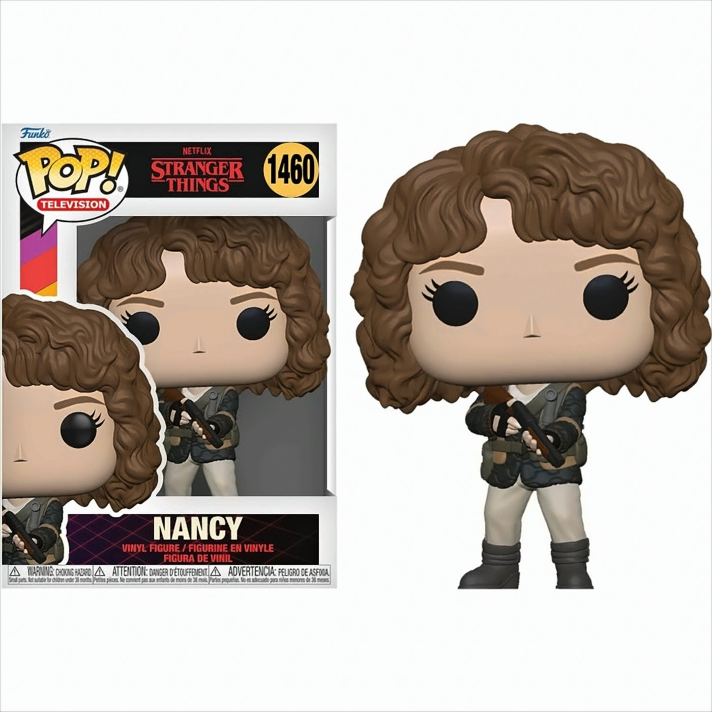 FUNKO POP | Stranger Things - Nancy with Shotgun Vinyl Figur | MediaMarkt