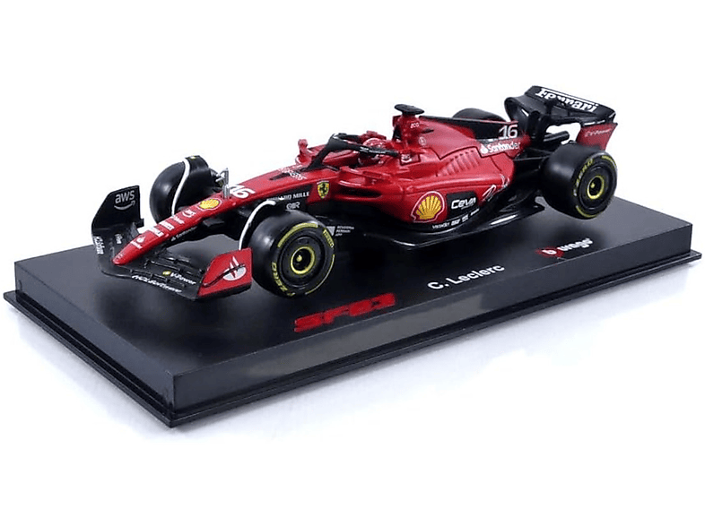 BBURAGO F1 Ferrari SF-23 #16 Leclerc, Maßstab 1:43 Spielzeugauto | SATURN