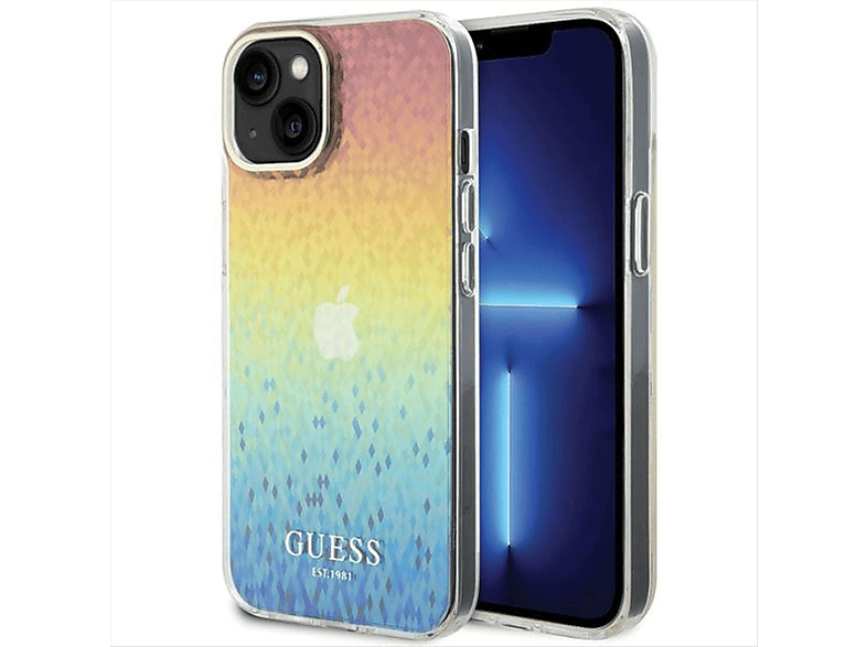 GUESS Mirror Disco Design Hülle, Backcover, Apple, iPhone 15 ...