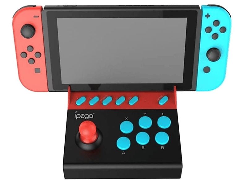 Mando para Nintendo Switch | PLANET 9136 IPEGA, Negro / Rojo | MediaMarkt