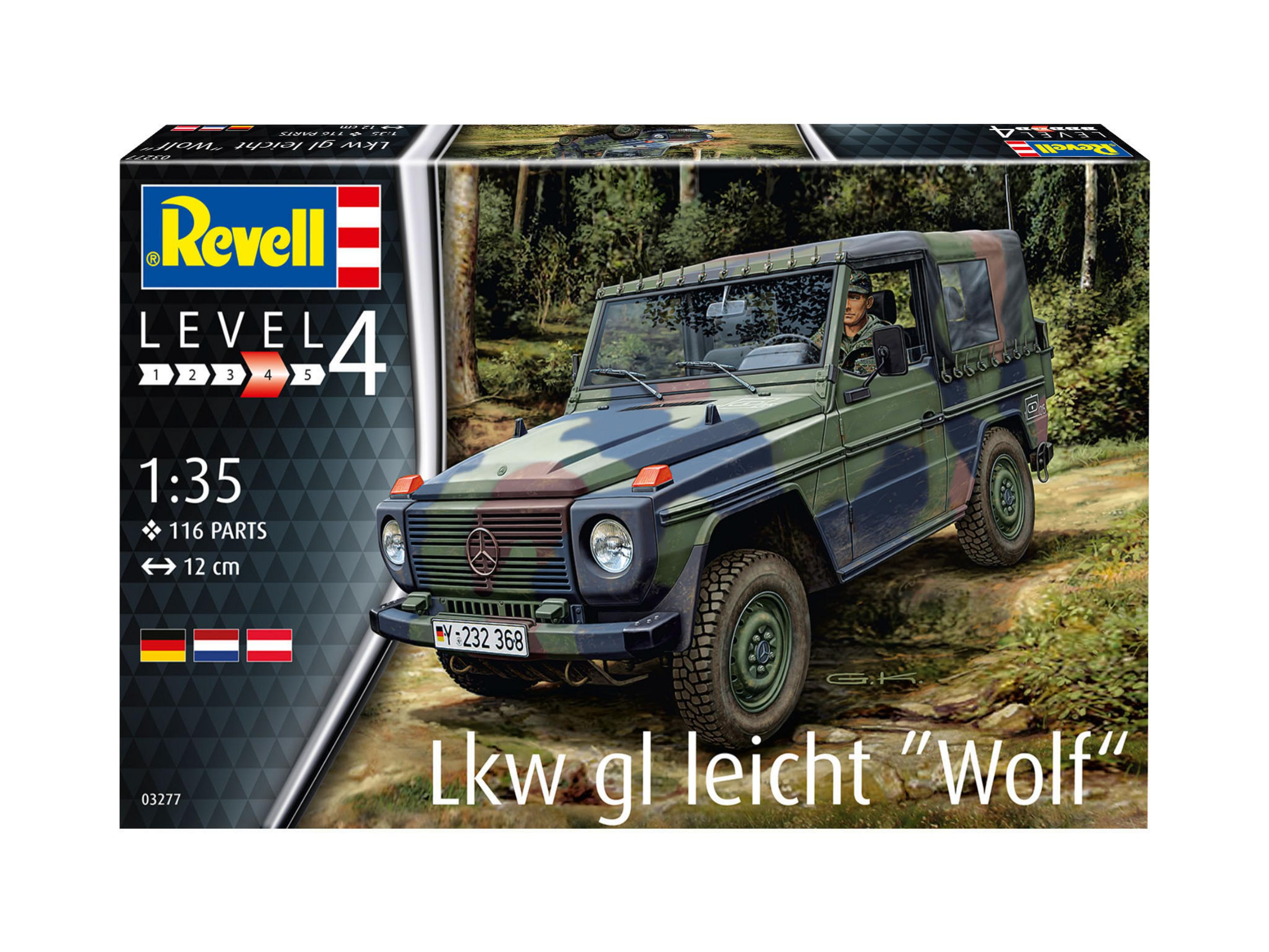 REVELL 03277 LKW GL LEICHT WOLF (NUR ONLINE) Modellbausatz | SATURN