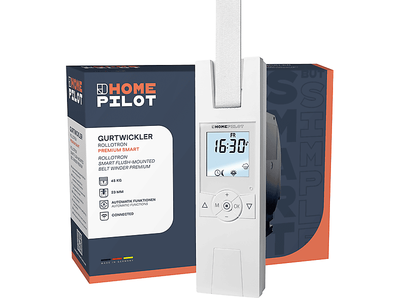 HOMEPILOT elektrischer Gurtwickler RolloTron premium smart Rollladensteuerung, Weiß | MediaMarkt