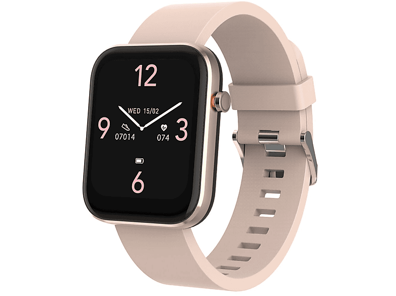 DENVER SW-182RO rose Smartwatch Aluminium Kunststoff ...