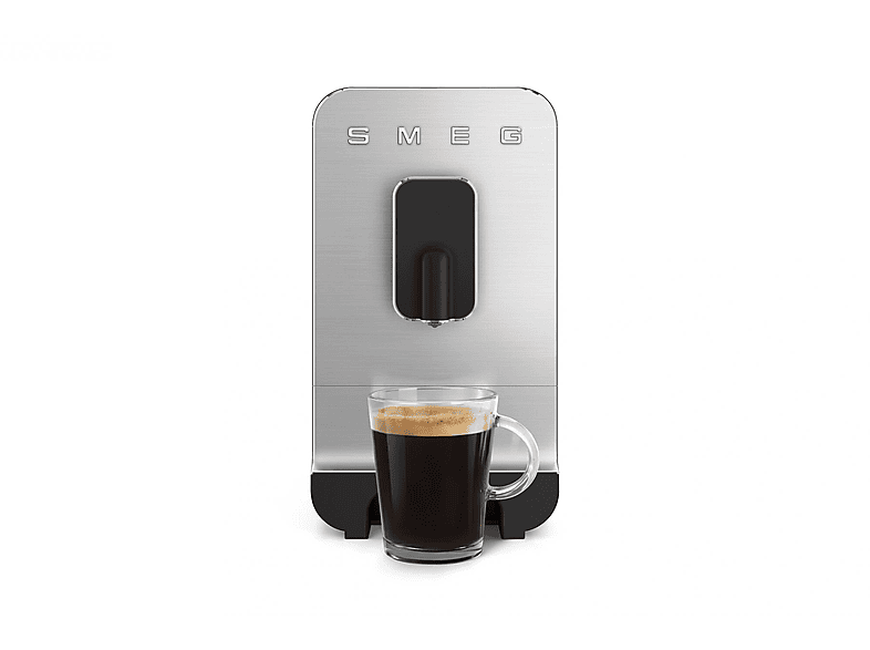 Cafetera superautomática | SMEG BCC11BLMEU, 19 bar, 1350 W, Gris ...