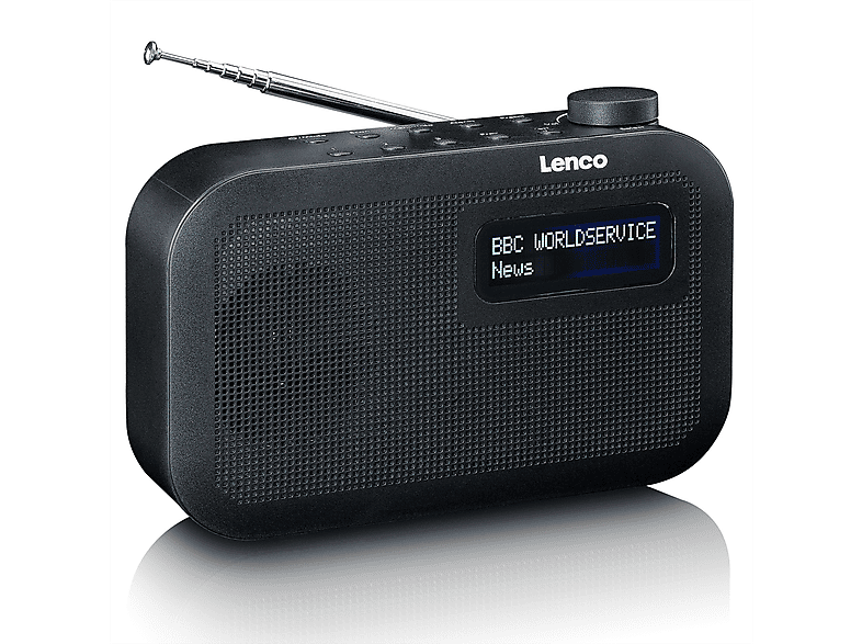 LENCO PDR-016BK Radio, DAB, DAB+, FM, Bluetooth, Schwarz | MediaMarkt