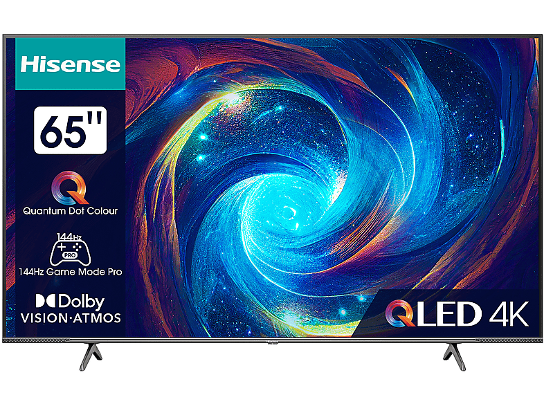 HISENSE 65E7KQ PRO QLED TV (Flat, 65 Zoll / 165 cm, UHD 4K, SMART TV ...