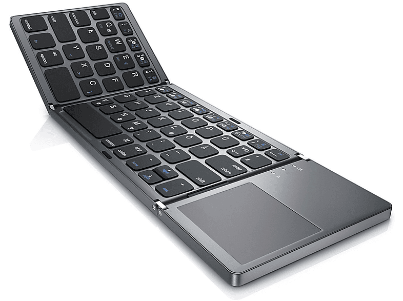 Teclado inalámbrico | KINSI B033 Bluetooth Plegable, Inalámbrico, Negro ...