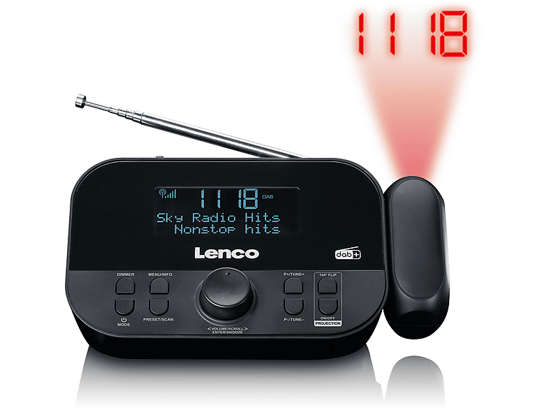 Radio digital | CR-615BK LENCO, Negro | MediaMarkt