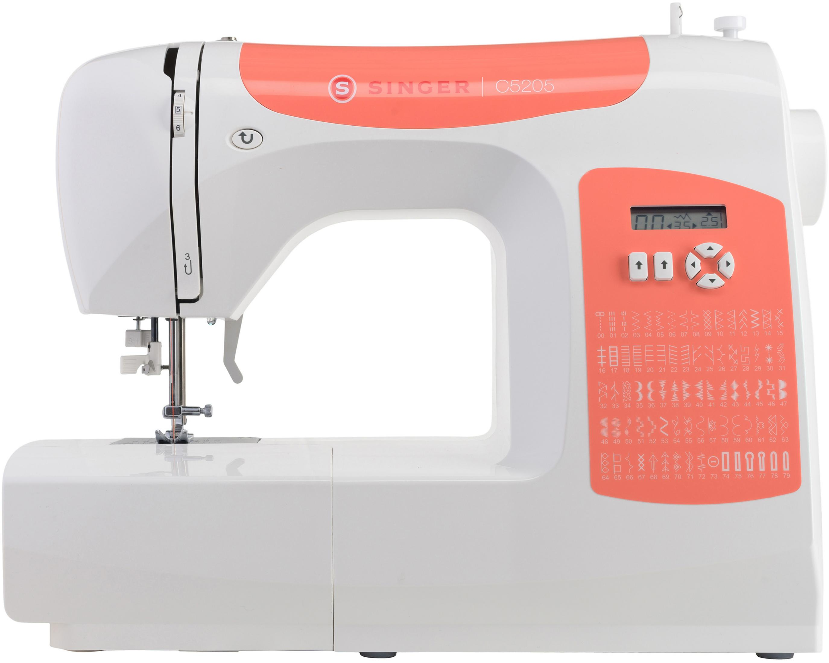 Máquina de coser automática | 230239102 SINGER, Naranja | MediaMarkt