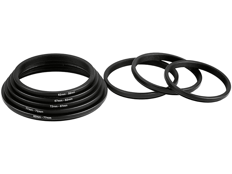 AYEX Step Down Ring Set 8x, Adapterring, schwarz | SATURN